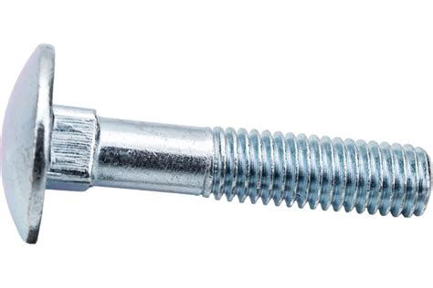 Мебельный болт Element DIN 603 8x40 белый цинк 30 шт 102750 - выгодная ...