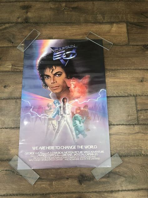 Michael Jackson 1986 Captain Eo Disney × Vintage “rare” Vintage