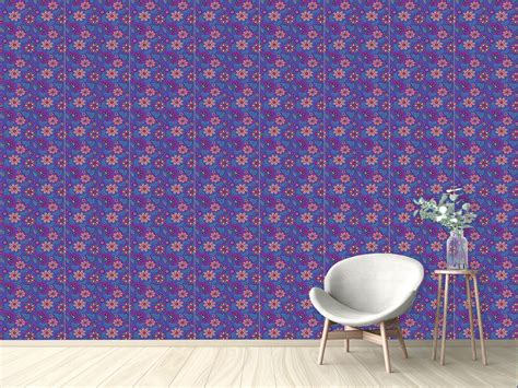 Patterned Wallpaper Arditas Night Garden