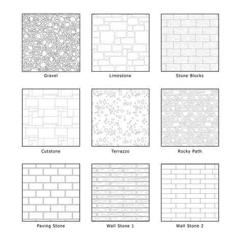 Illustrator Pattern Library Stone Patterns