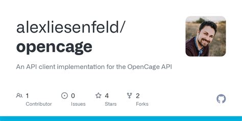 Github Alexliesenfeldopencage An Api Client Implementation For The Opencage Api