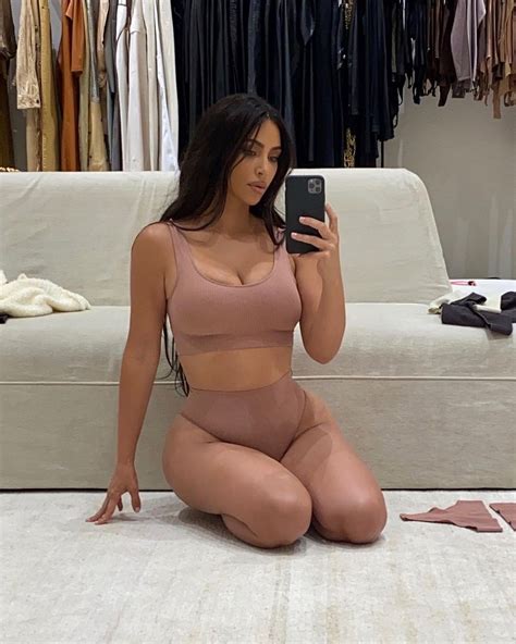 Skims Lingerie Here S What S Hidden Under Kim Kardashian S Clothes