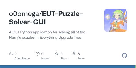 Github O Omega Eut Puzzle Solver Gui A Gui Python Application For Solving All Of The Harry S
