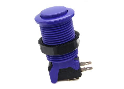 Industrias Lorenzo Convex Pushbutton Purple