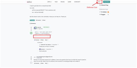 Anyone Can Edit Anyones Answer In Odoo Forum · Issue 52201 · Odoo