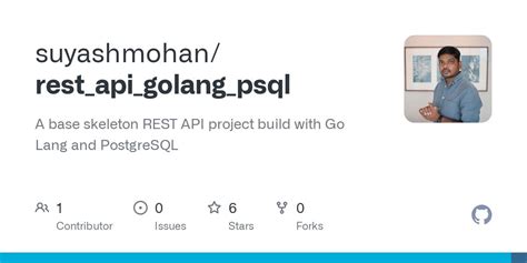 A Base Skeleton Rest Api Project Build With Go Lang And Postgresql R Golang