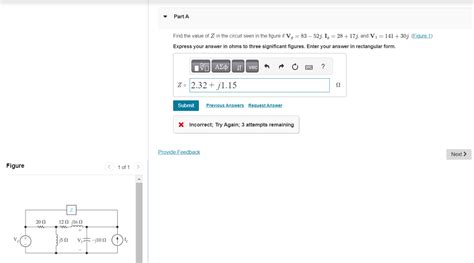 Solved Find The Value Of Z In The Circuit Seen In The Chegg