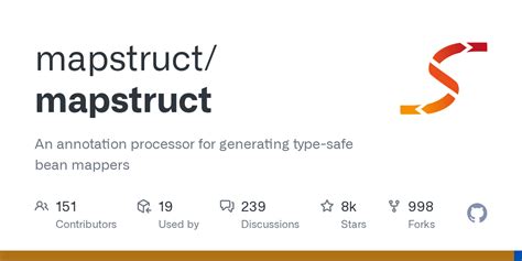 Github Mapstructmapstruct An Annotation Processor For Generating Type Safe Bean Mappers