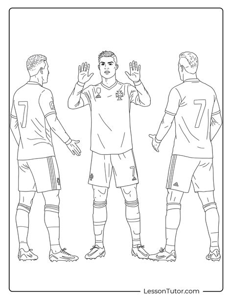 Coloring Pages Ronaldo [2025]