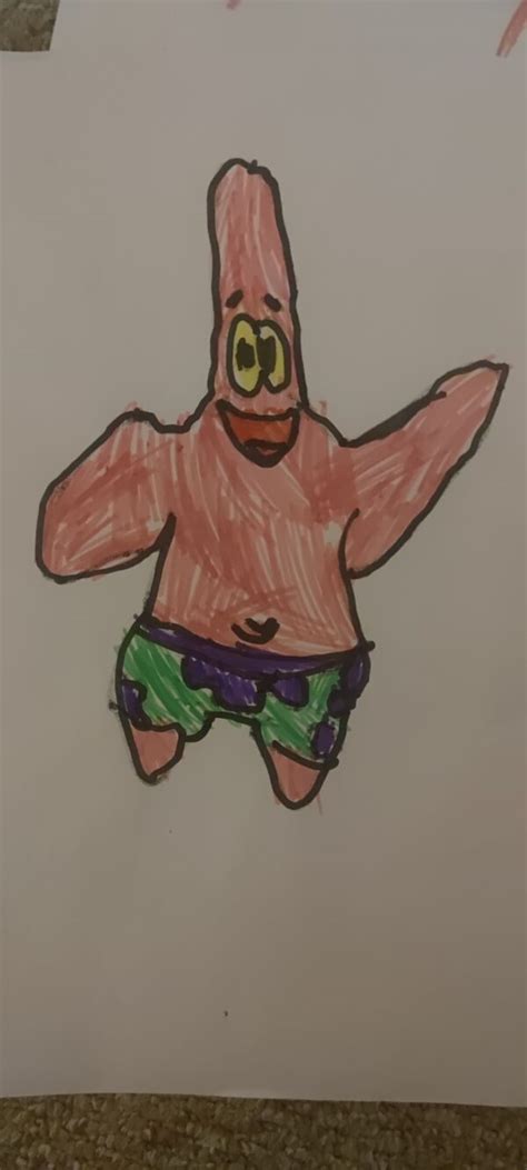 Patrick Starfish Art Starts