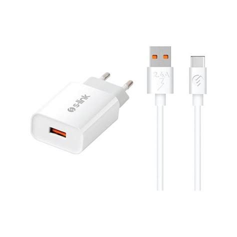 S Link Telefon Töltő Sl Ec13t 1db Usb 5v 3a 18w Qiuck 3 0