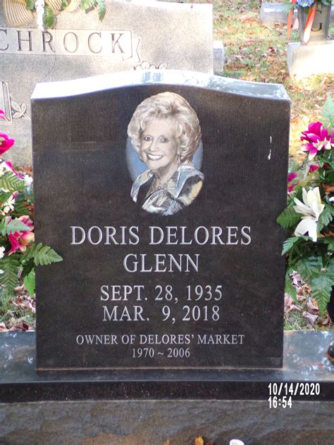 Doris Delores Martin Glenn 1935 2018 Find A Grave Memorial