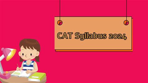 Cat Syllabus 2024 All Exam Review
