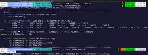 Call Kconfig Script 11 No Such File Or Directory Tmp Duo Buildroot Sdk Build Scripts Py
