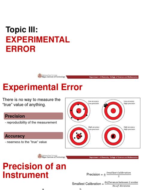 Topic Iii Pdf Significant Figures Coefficient Of Variation