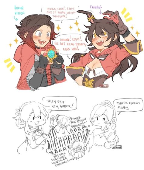 Ruby Discovers Visions R Rwby Ruby Rose