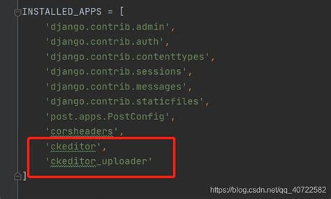 Django后台管理界面实现富文本编辑器meditor Django Csdn博客