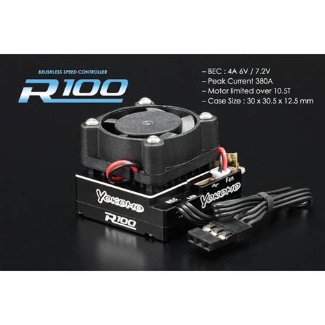 bl r100 brushless speed controller and r26p programmer