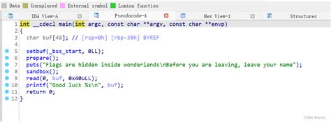 某大学信息安全竞赛——栈迁移加强版——只溢出0x8，无限rop溢出8字节 栈迁移 Csdn博客