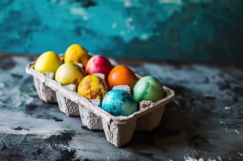 Colorful Easter Eggs Decor Collection Stock Image Image Of Decoration Vibrant 303836157