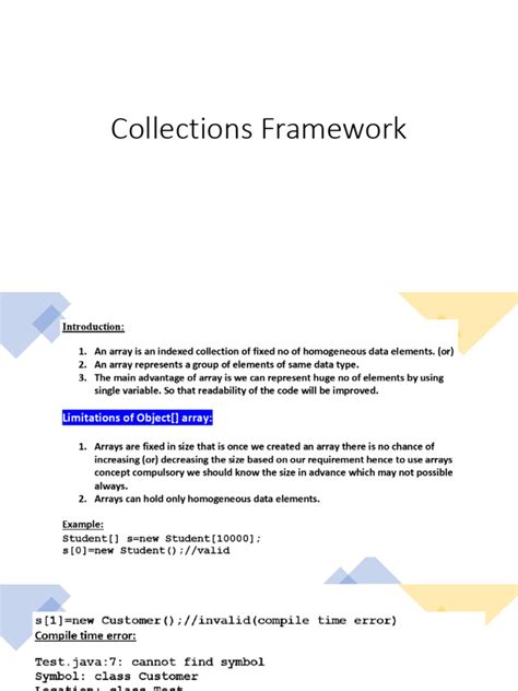 Unit 4 Collection Framework Pdf