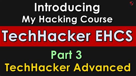 Hindi Introducing My Ethical Hacking Course Techhacker Ehcs Bundle