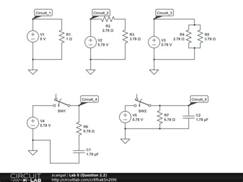 Lab 0 Question 2 2 CircuitLab Lab 0 Question 2 2 CircuitLab