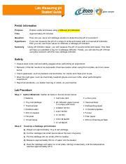 PDF Chemistry S2 Lab Measuring PH 1 Pdf Prelab Information Purpose Explore Acids And Bases