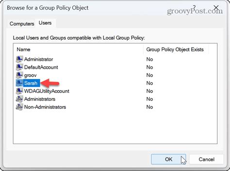 How To Apply Group Policy Settings To Specific Users