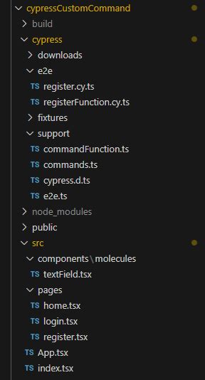 [React] Cypress Custom Command 사용하기