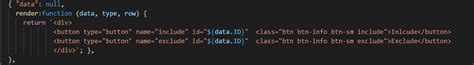 How To Add Buttons Depending On The Column Value DataTables Forums