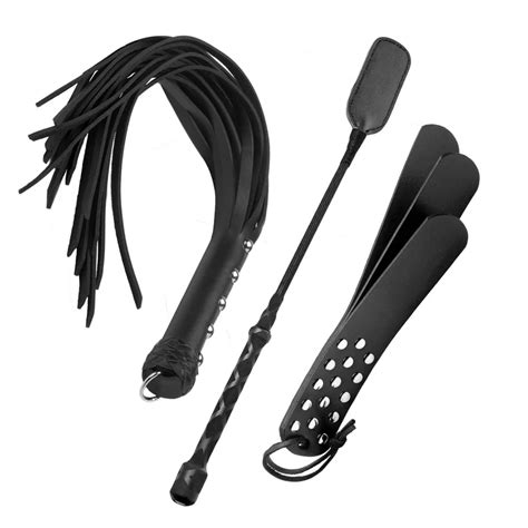 Impact Play 3 Piece Spanking Kit Bdsm Gear And Bondage Accessories