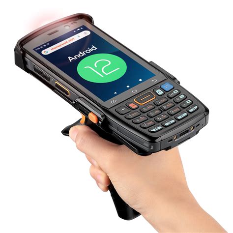 Munbyn Android Barcode Scanner 082pro Android 12 Pda Equipped With Honeywell Hs7 Bar Code Scan