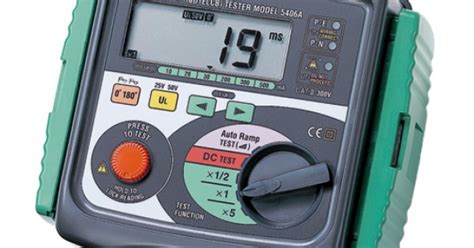 Kewtech Kew5406a Rcd Tester