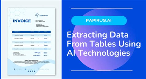 table ocr papirus ai next generation ocr
