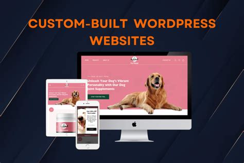 build responsive wordpress website design elementor pro website by