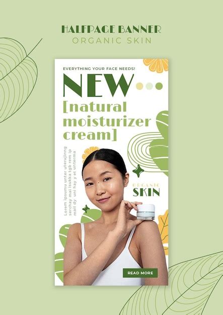 Premium PSD Beauty Product Template Design