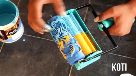 How To Use Patterned Paint Rollerstools Standard Applicator Youtube