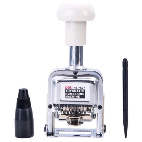 Deli Automatic Numbering Machine 67 81012 Digits Original Shopee Malaysia