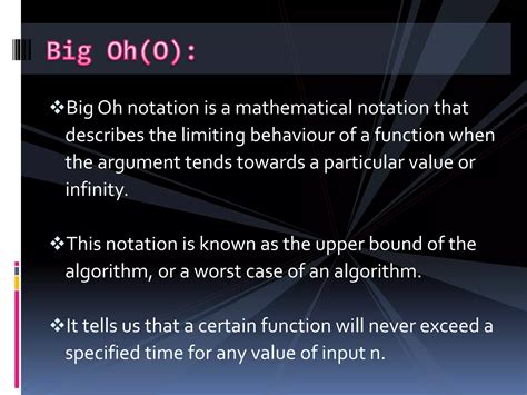 Asymptotic Notation Ppt