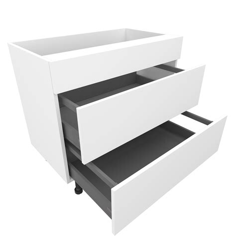 900mm Sink Pan Drawer Base Unit With 1 Dummy Drawer 1 Cut Out Pan