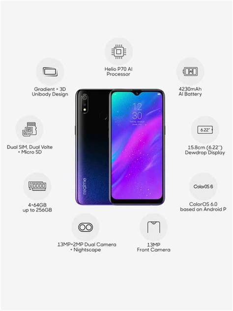 Realme Gb Dynamic Black Gb Ram Dual Sim G From Realme At Best Prices On Tata Cliq