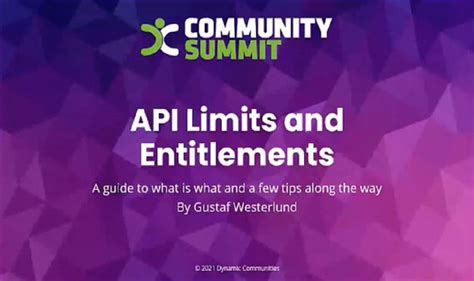 API Limits And Entitlements And API Service Protectinons What Is What Dynamics Communities
