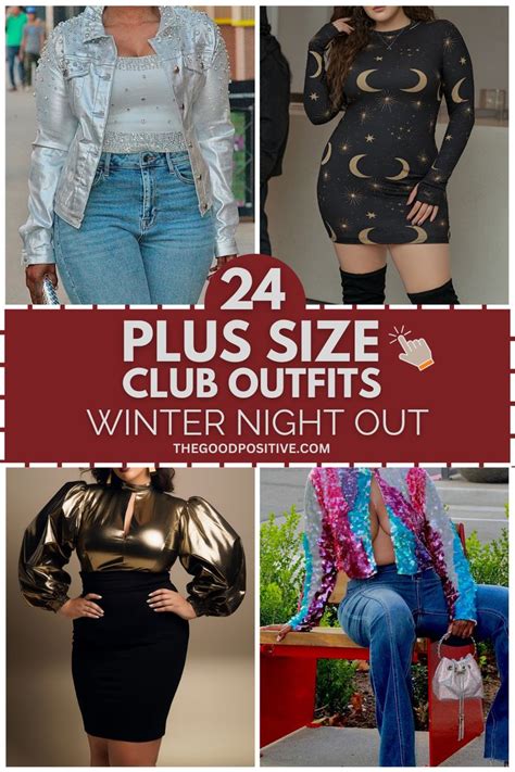 Winter Plus Size Club Outfits For Night Out