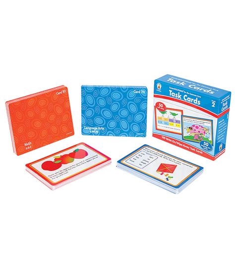 Carson Dellosa Task Cards Learning Cards Grade 2 Michaels