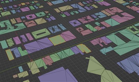 Scripting Make Each Geo Element Planar On Z Axis Then Apply Geo Nodes And Set Property 2 By