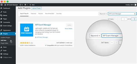 Installation Of Wp Event Manager Wp Event Manager