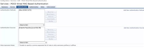 8021x And Mab Services Enabled Security