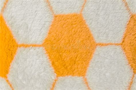 Pattern Yellow Orange White Hexagon Design Fabric Abstract Geometric Shape Modern Hexagonal