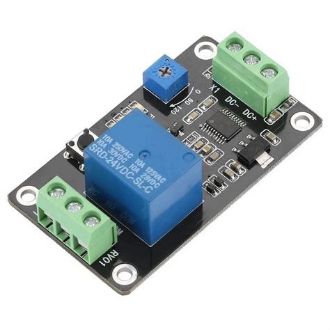 delay timer relay self locking delay on off time switch loop module
